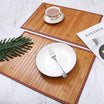 Bamboo Table Mat - Eco-Friendly and Stylish Set of 4; Bamboo Table Mat ...