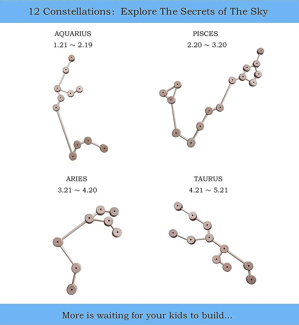 Tinker Toy: Kids Wooden Building Blocks for Creative Play – Eco Wise ...