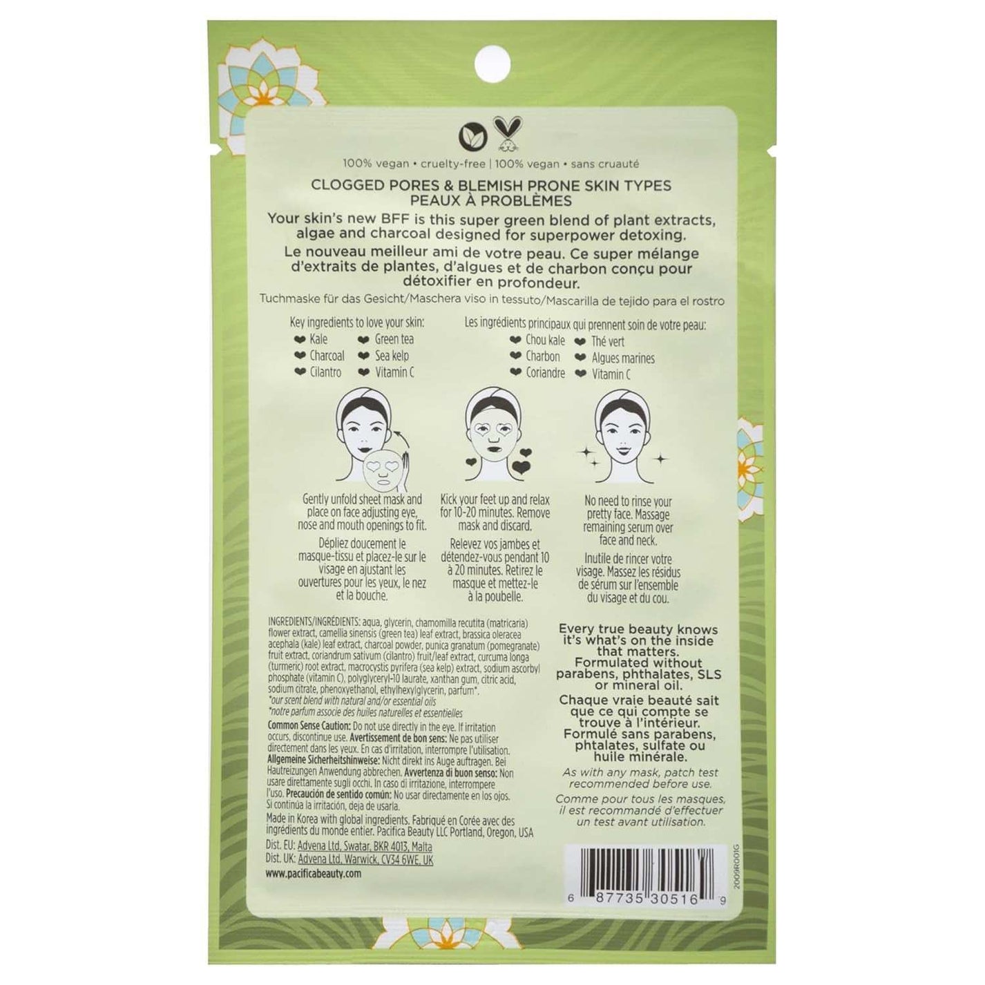 Super Green Detox Facial Sheet Mask – Eco Wise Findings